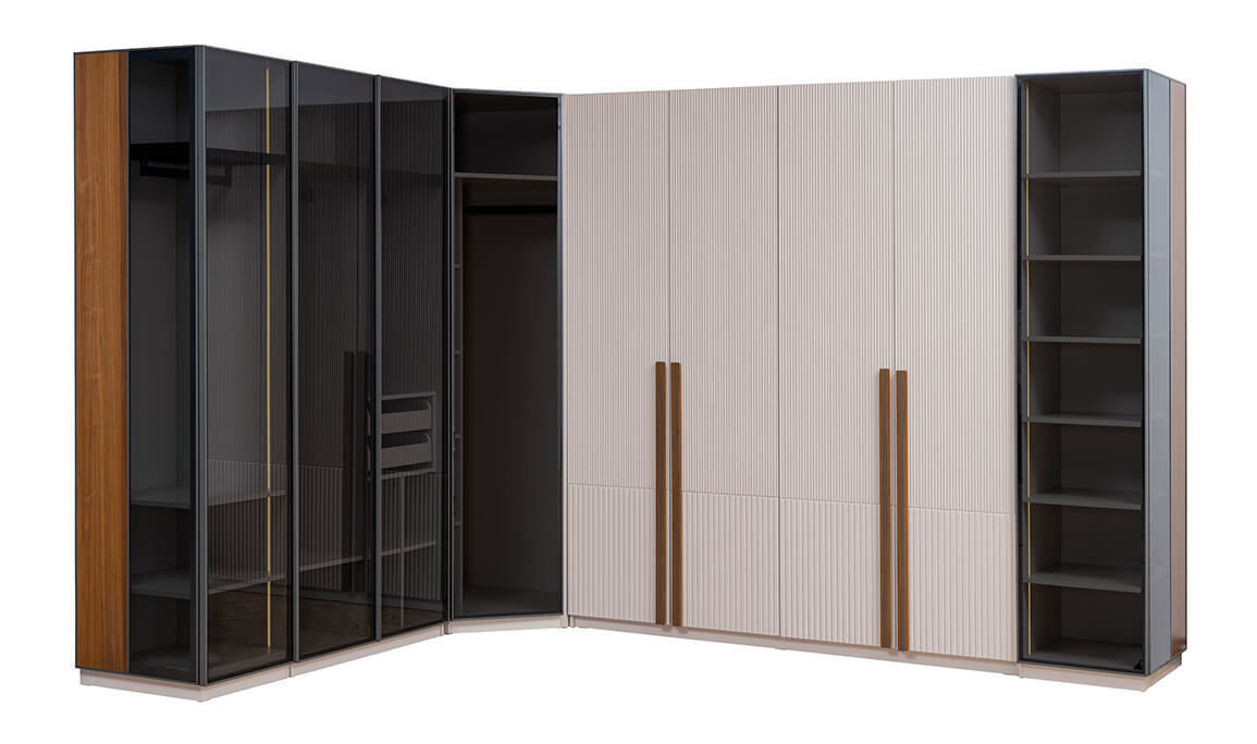 Ravon 9 Kapılı Köşe Gardırop | 2025 Model