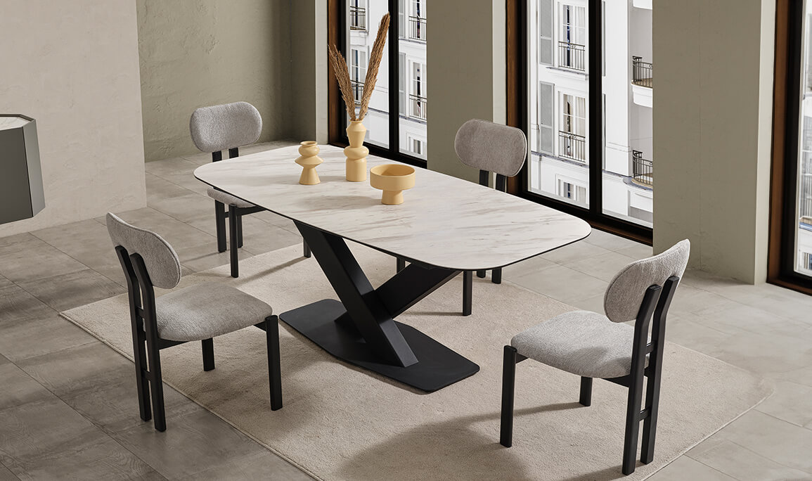 Slope Sinterflex Yemek Masası | 2025 Model